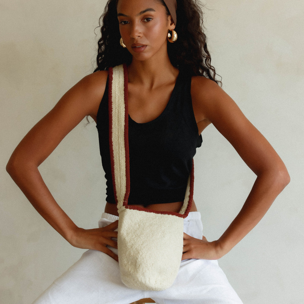 Claudia Beaded Crossbody Bag – Soraya Hennessy